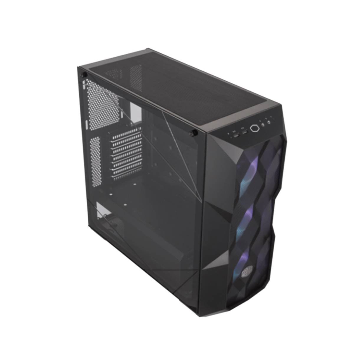 COOLER MASTER MASTERBOX TD500 MESH ARGB MID TOWER TG ATX CASING - BLACK ...