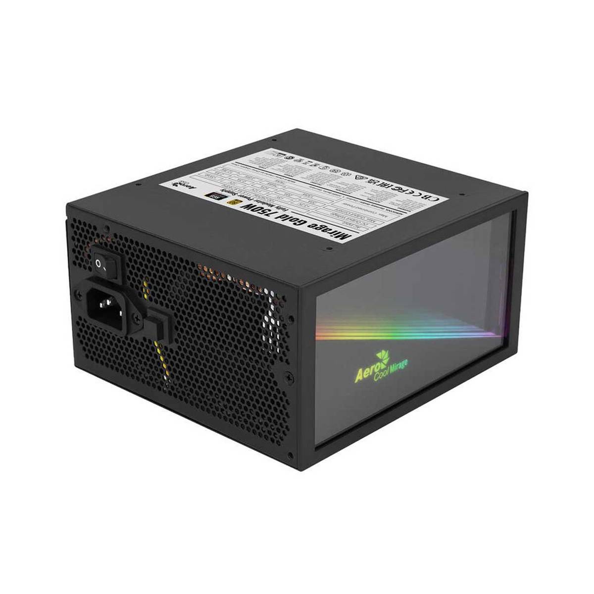Aerocool Mirage 750W 80 Plus Gold Modular Power Supply | Berdaya