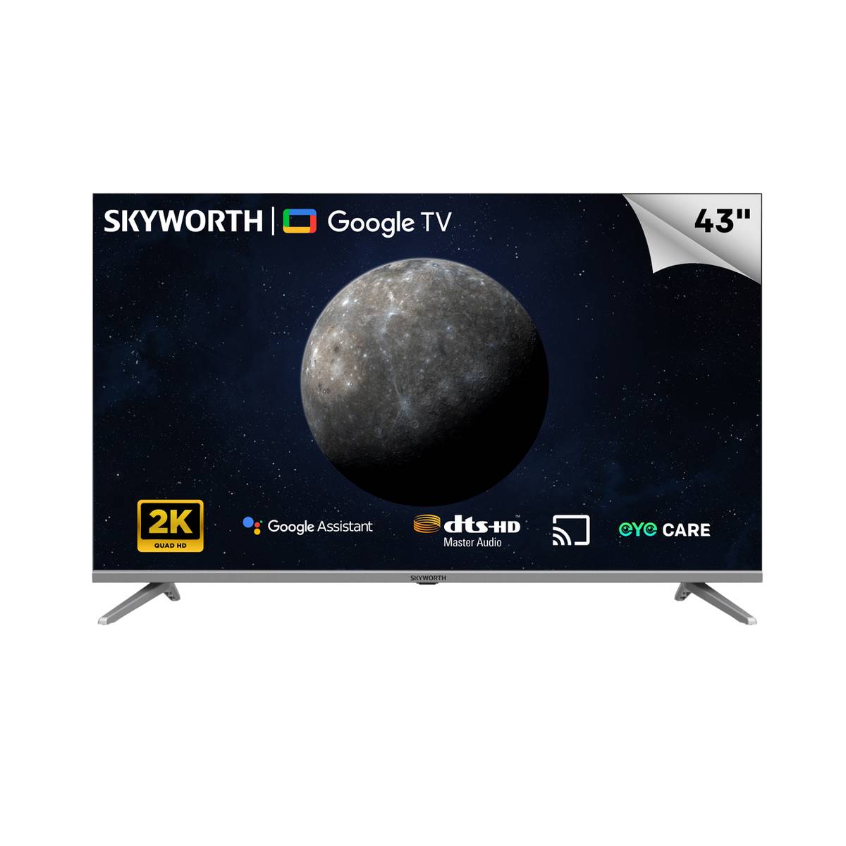 Skyworth 43" 43STE6600 HD Smart Google TV | Berdaya